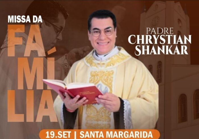 Padre Chrystian Shankar Celebra Missa Para As Famílias Em Santa